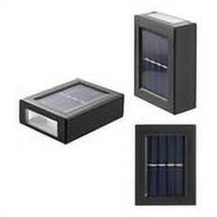Pack 6 Foco Luz Aplique Solar Led Pared Exterior Luz Fria | Lider
