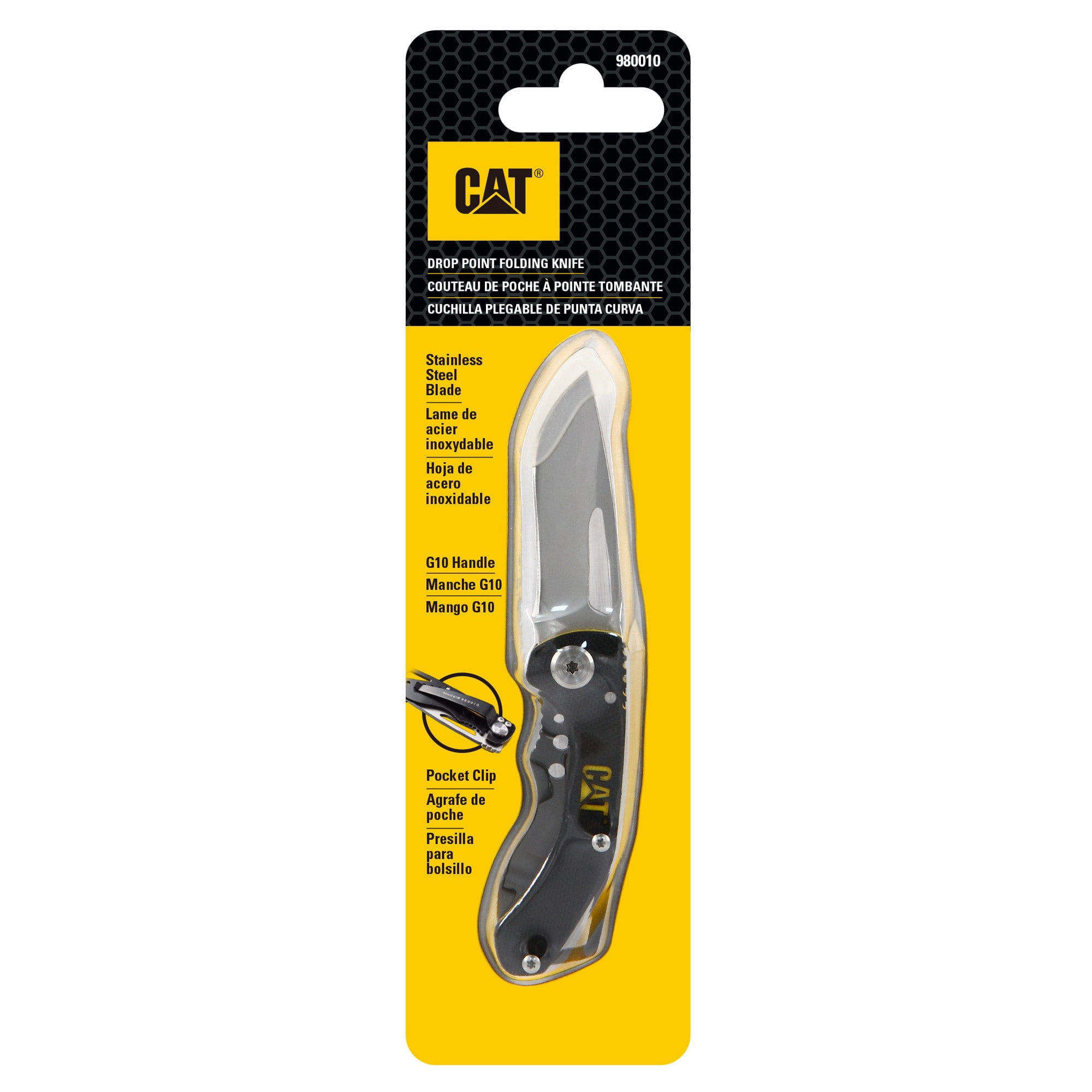 Cuchillo Navaja Plegable 980010 PUNTA CURVA | Lider