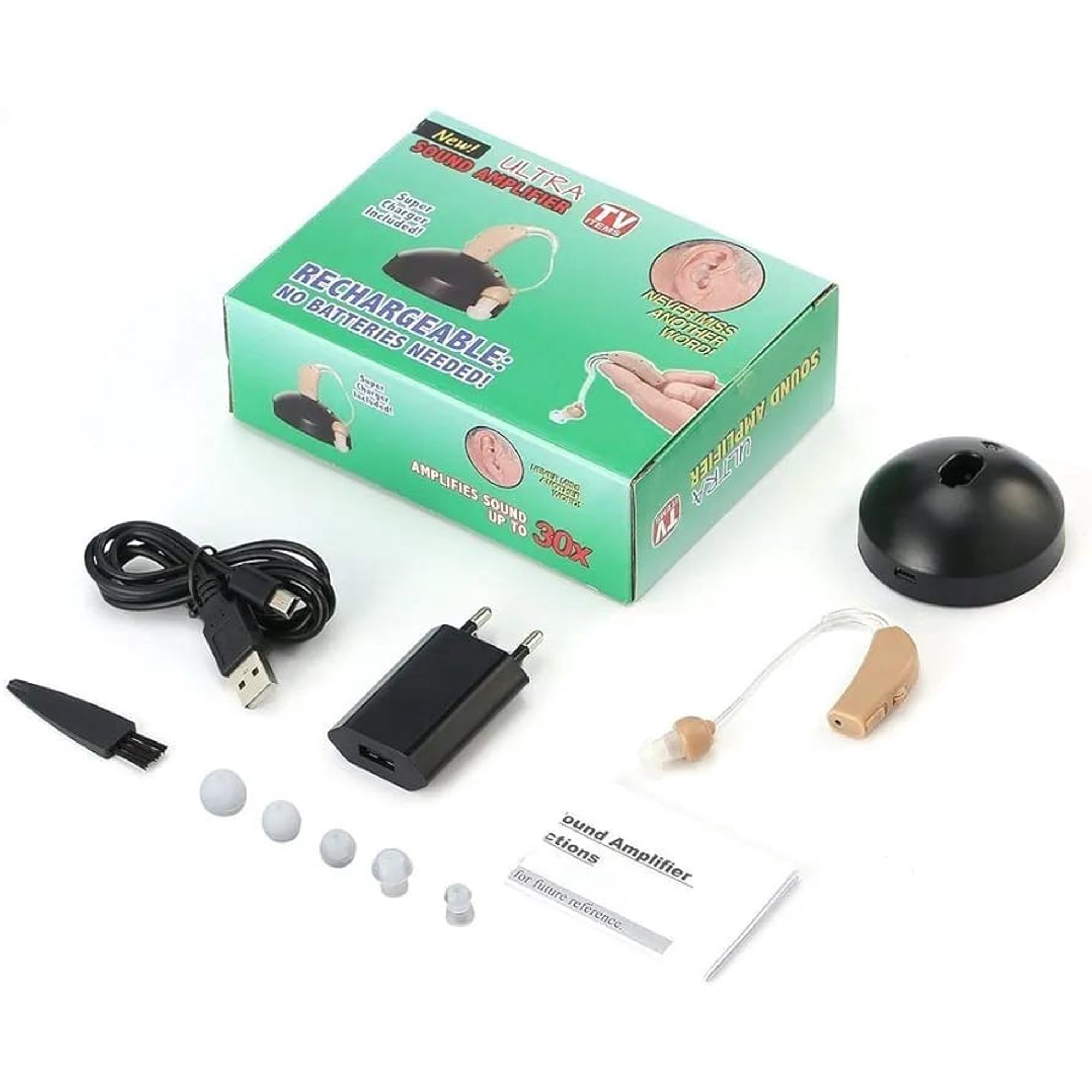 Audifonos Ortopedicos Recargables Para Sordera - Sordos | Lider