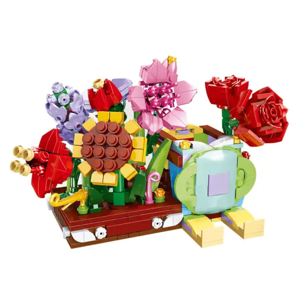 Juego de Construcción Tipo Legos Flores 8 en 1 752 piezas | Lider