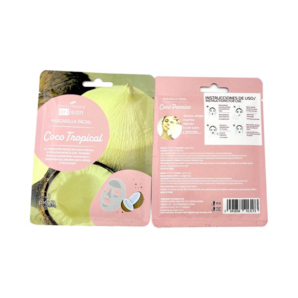 MASCARILLA FACIAL COCO, Un | Lider