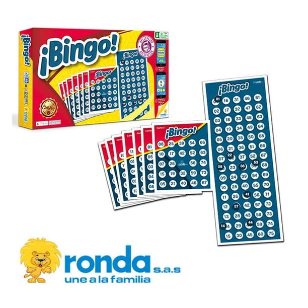 Juego de Mesa Bingo Clasico. | Lider