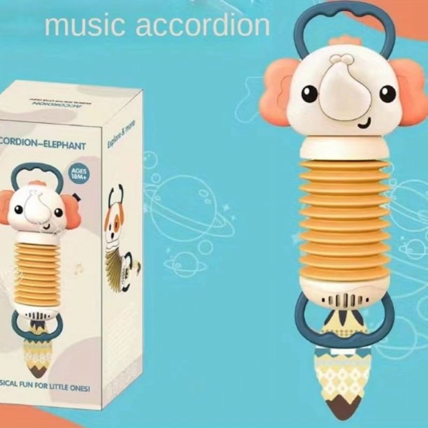 Children's Animal Accordion Baby Bedside Toy Pendant Cute Little ...