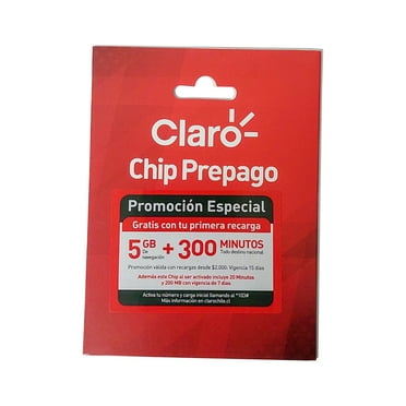 Chip Movistar Prepago / 2GB + 100 Minutos | Lider