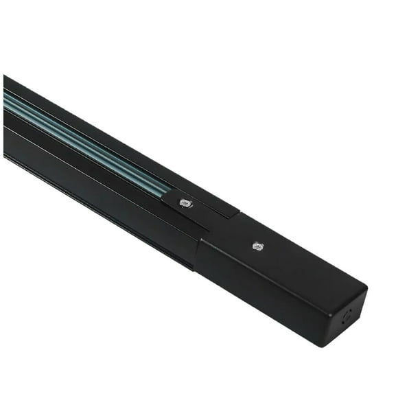 Riel Monofásico Pro 1 Metro Negro | Lider