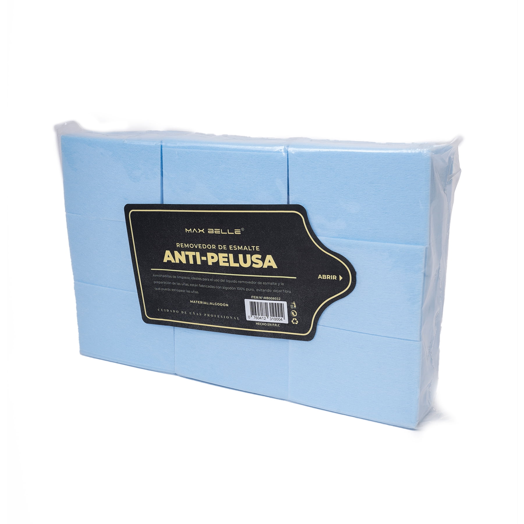Almohadillas De Limpiza Azul Anti Pelusa | Lider