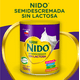 Leche En Polvo Nido® Semidescremada Sin Lactosa 1350g X3 | Lider