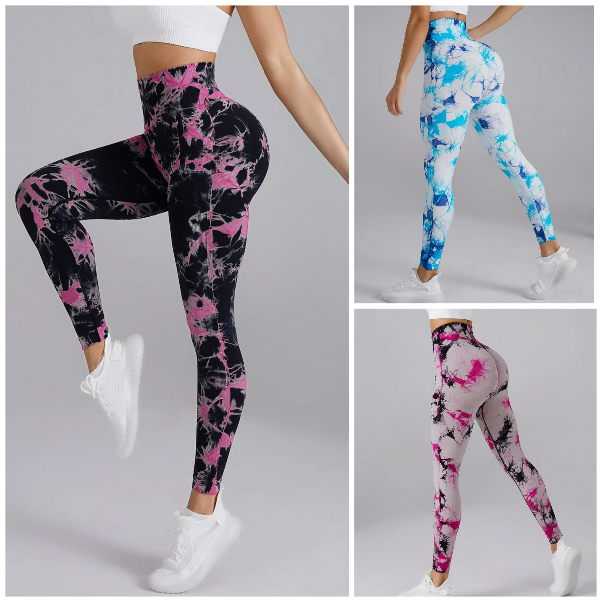 Pack 3 Calzas Deportivas Mujer Push Up Calidad Premium | Lider