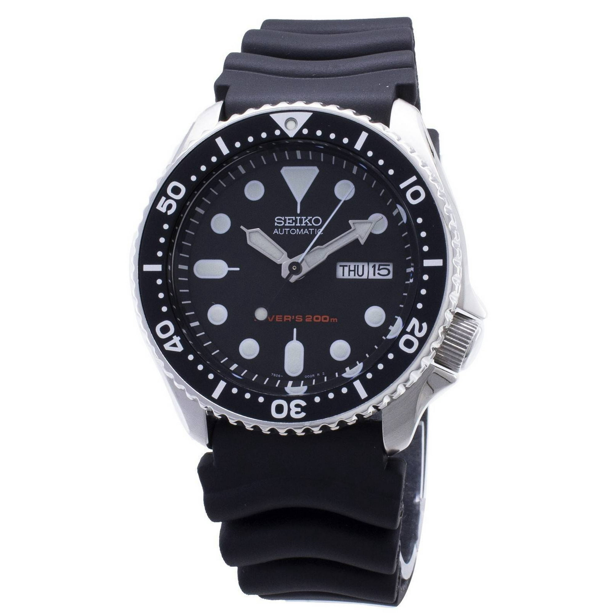 Reloj para hombre Seiko Automatic Diver SKX007 SKX007K1 SKX007K de goma ...