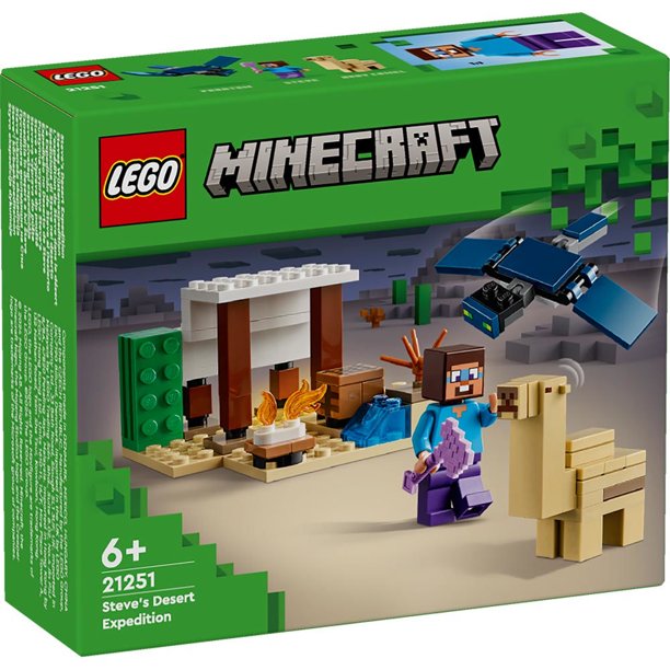 Bloques de construcción Lego Minecraft Expedición Steve (21251) | Lider