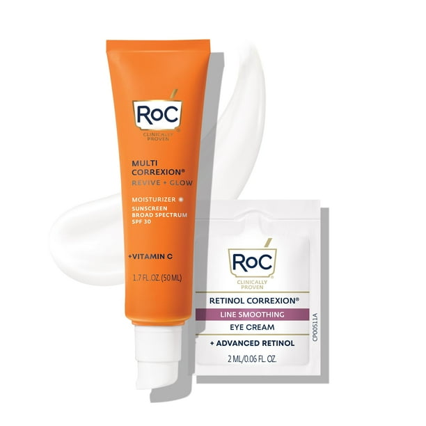 Crema hidratante RoC Multi Correxion Revive + Glow Vitamina C SPF30 | Lider