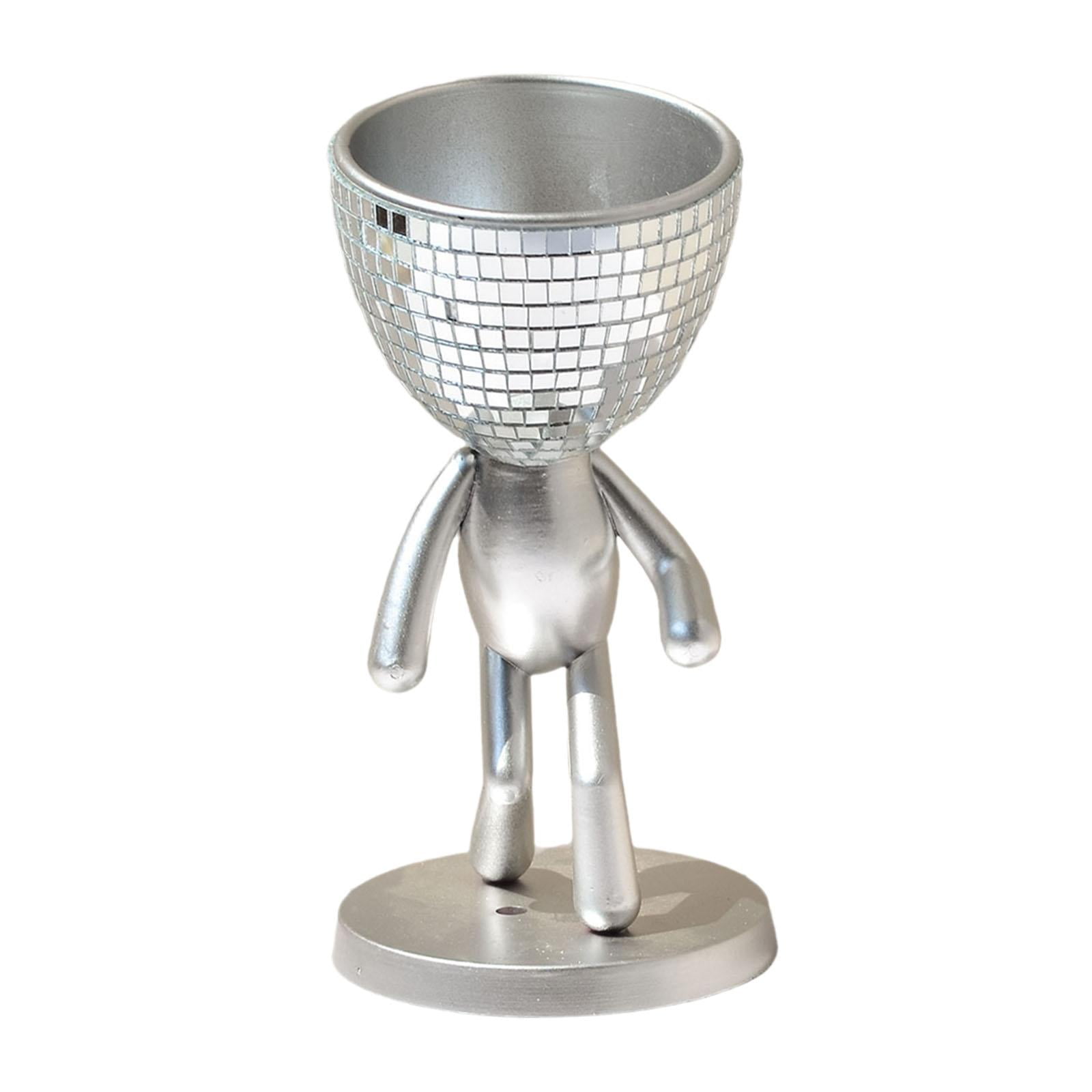 Macetero Con Cabeza, Estatuilla Abstracta, Maceta De Escritorio Para ...