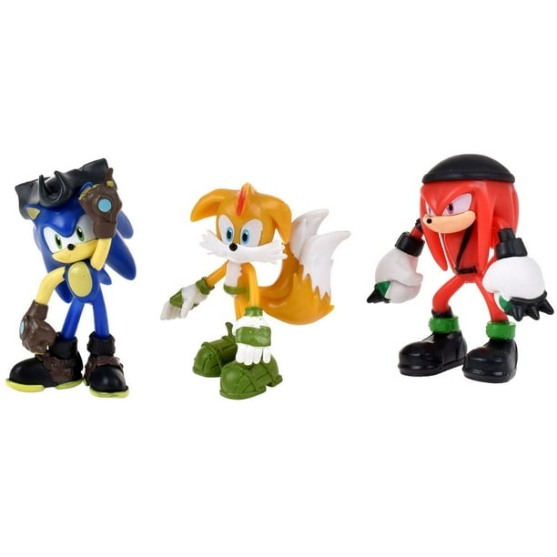 Pack 3 Figuras Sonic De 7 Cms - Pack-4 Eggforcer | Lider