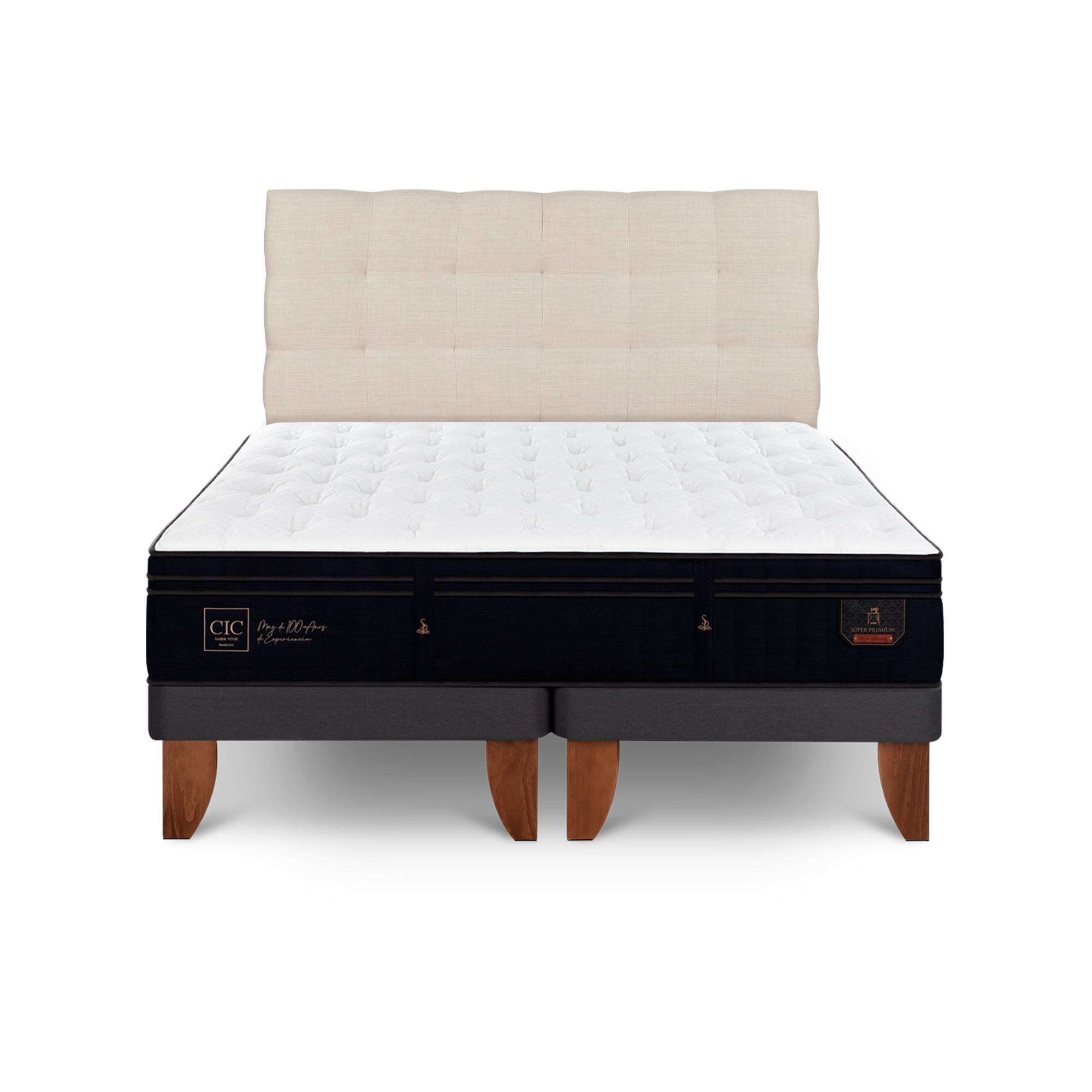 Cama Europea Super Premium Super King Base Dividida | Lider