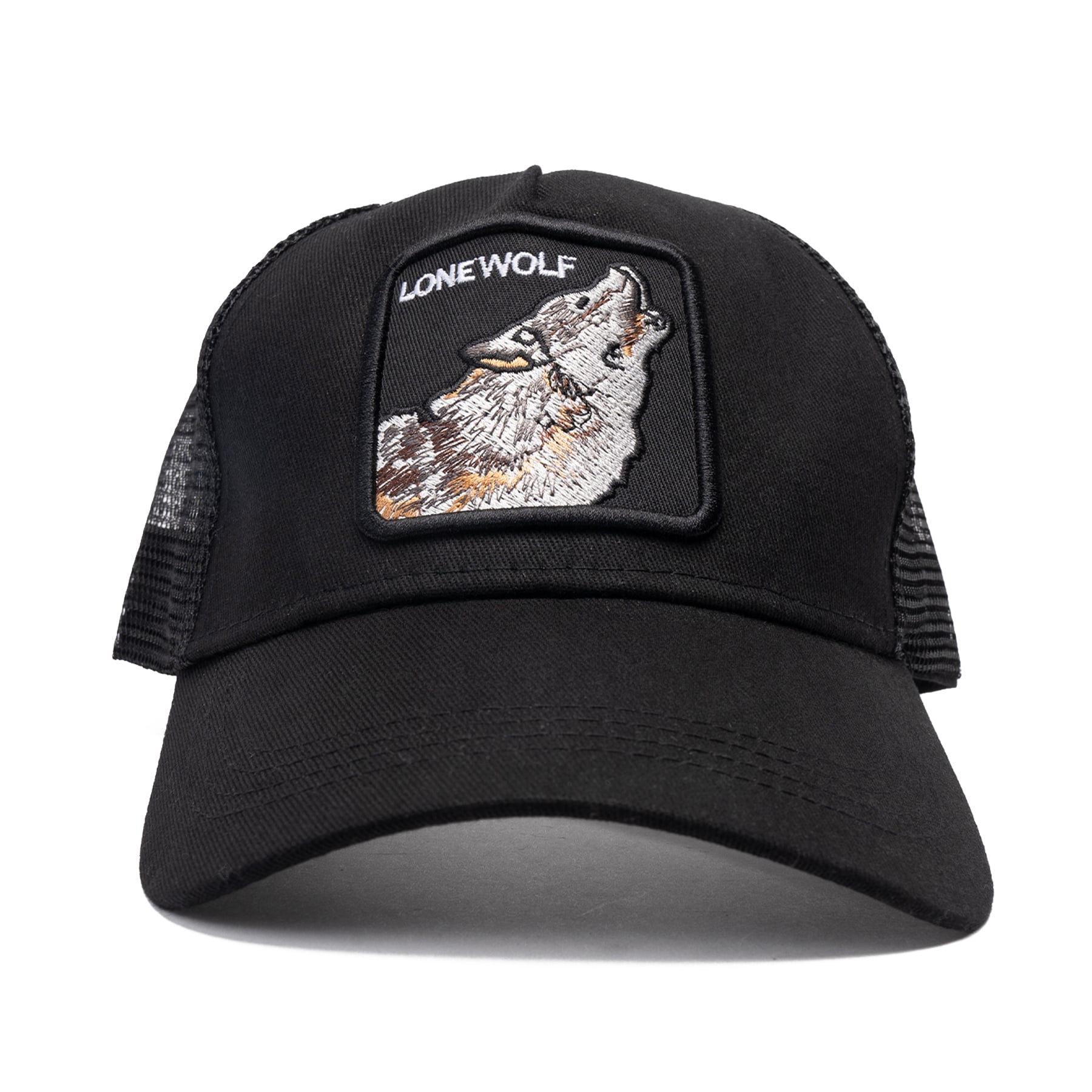 Gorra Lobo Solitario Negro | Lider