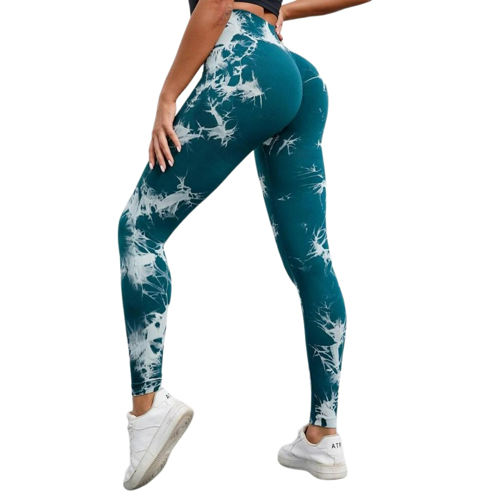 Calzas Leggings Push Up Verde Talla M | Lider
