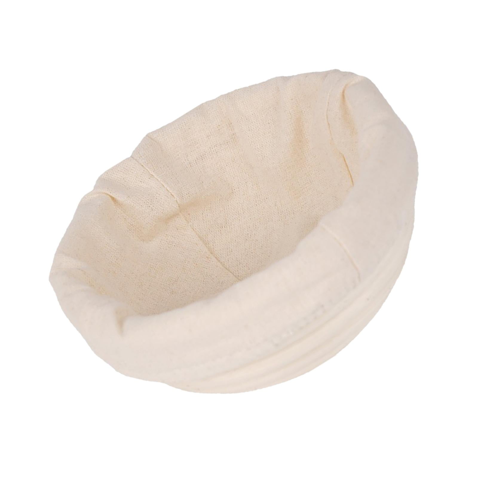 Canasto De Mimbre Para Fermentación De Pan Con Cubierta De Tela Para ...