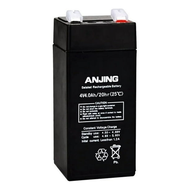 Batería 4v 4ah Recargable Respaldo Almacenamiento | Lider