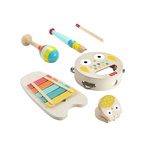 Juguete para Bebés Kit Instrumentos Musicales de Madera | Lider