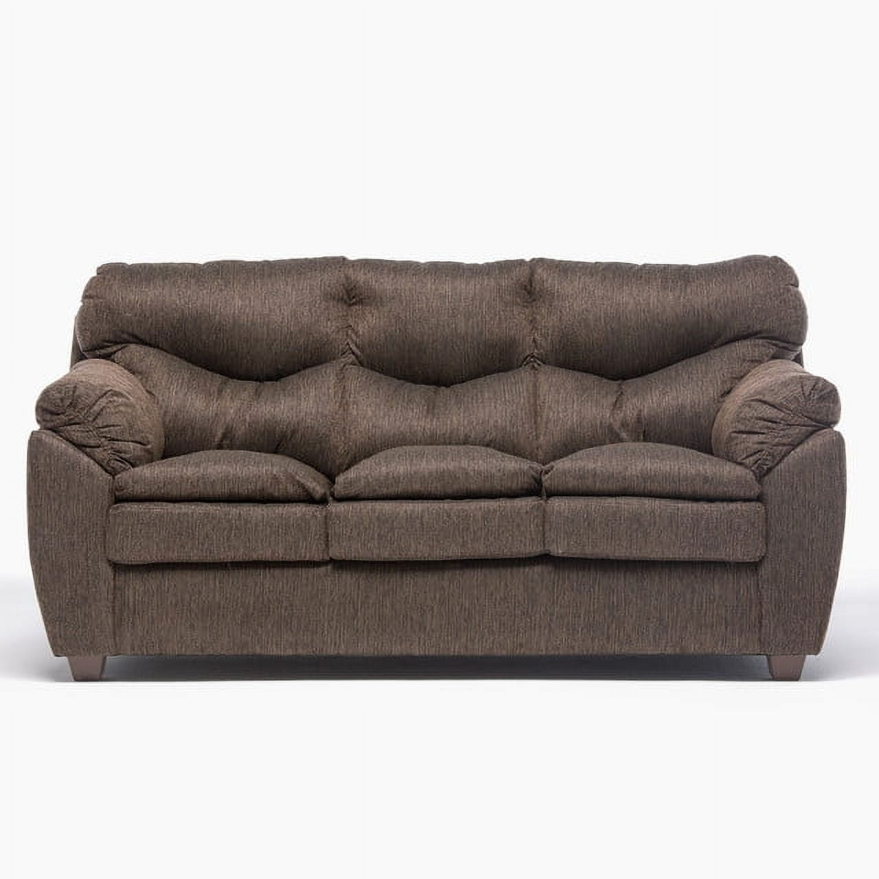 Sofa 3C Angela Tela Café | Lider