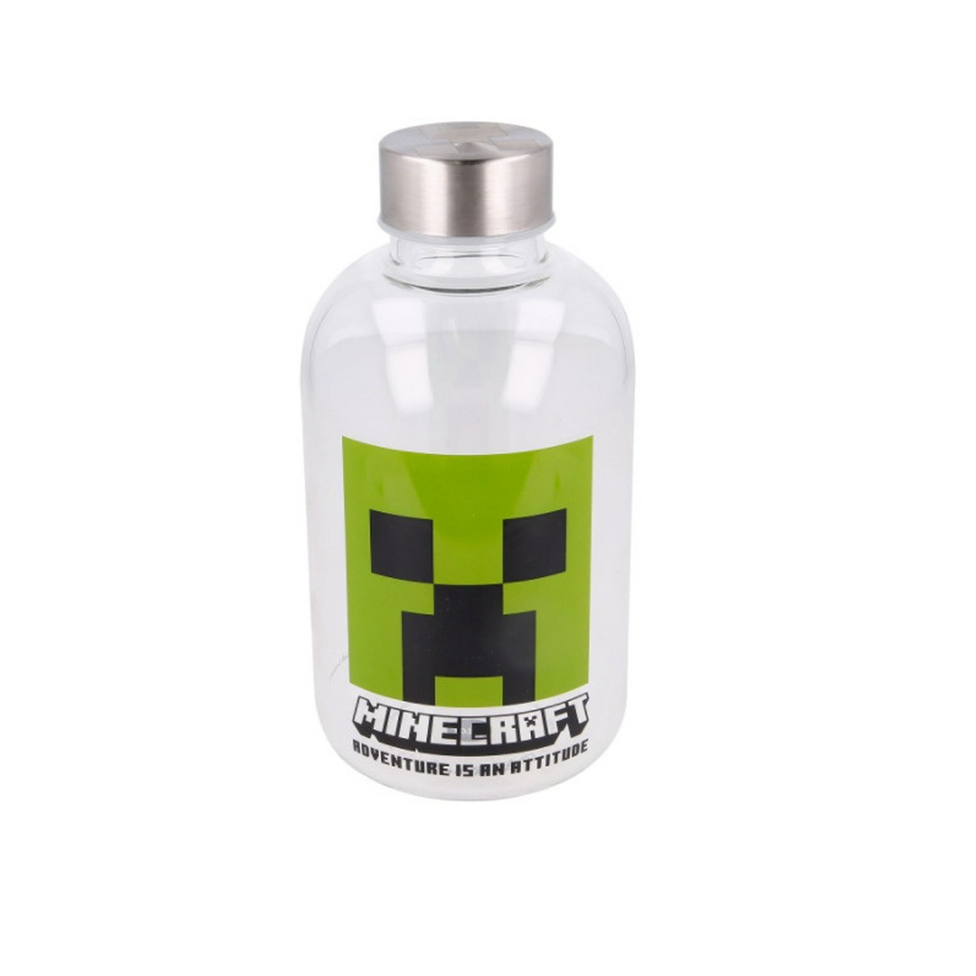 Botella de cristal, 620 ml, Minecraft | Lider