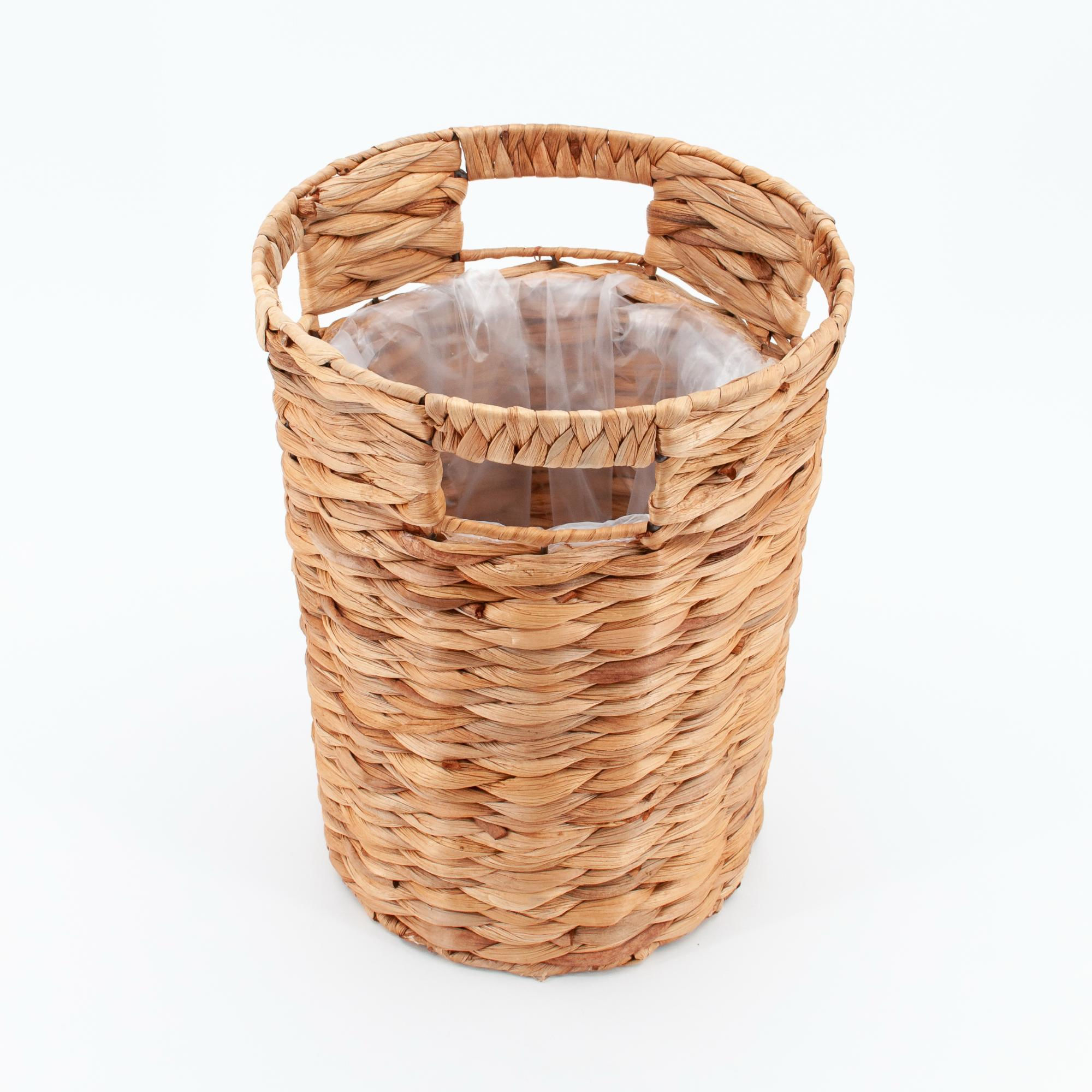 Macetero de mimbre para plantas 31cm | Lider