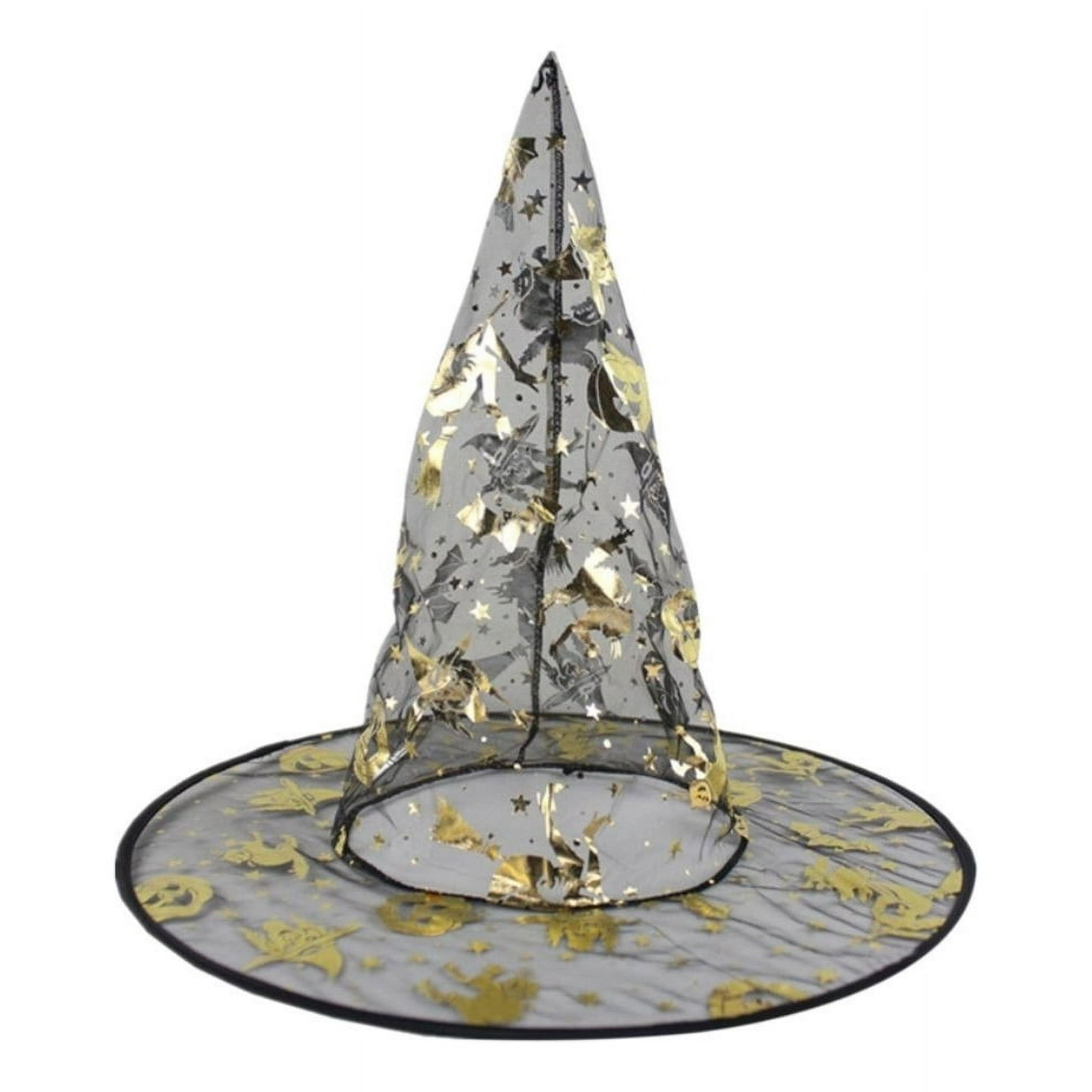 Sombrero Bruja Disfraz Halloween Unisex Pack x12 Jhn | Lider