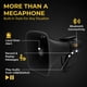 Megáfono Uzi MP-PRO 50W Bluetooth Recargable 110V | Lider