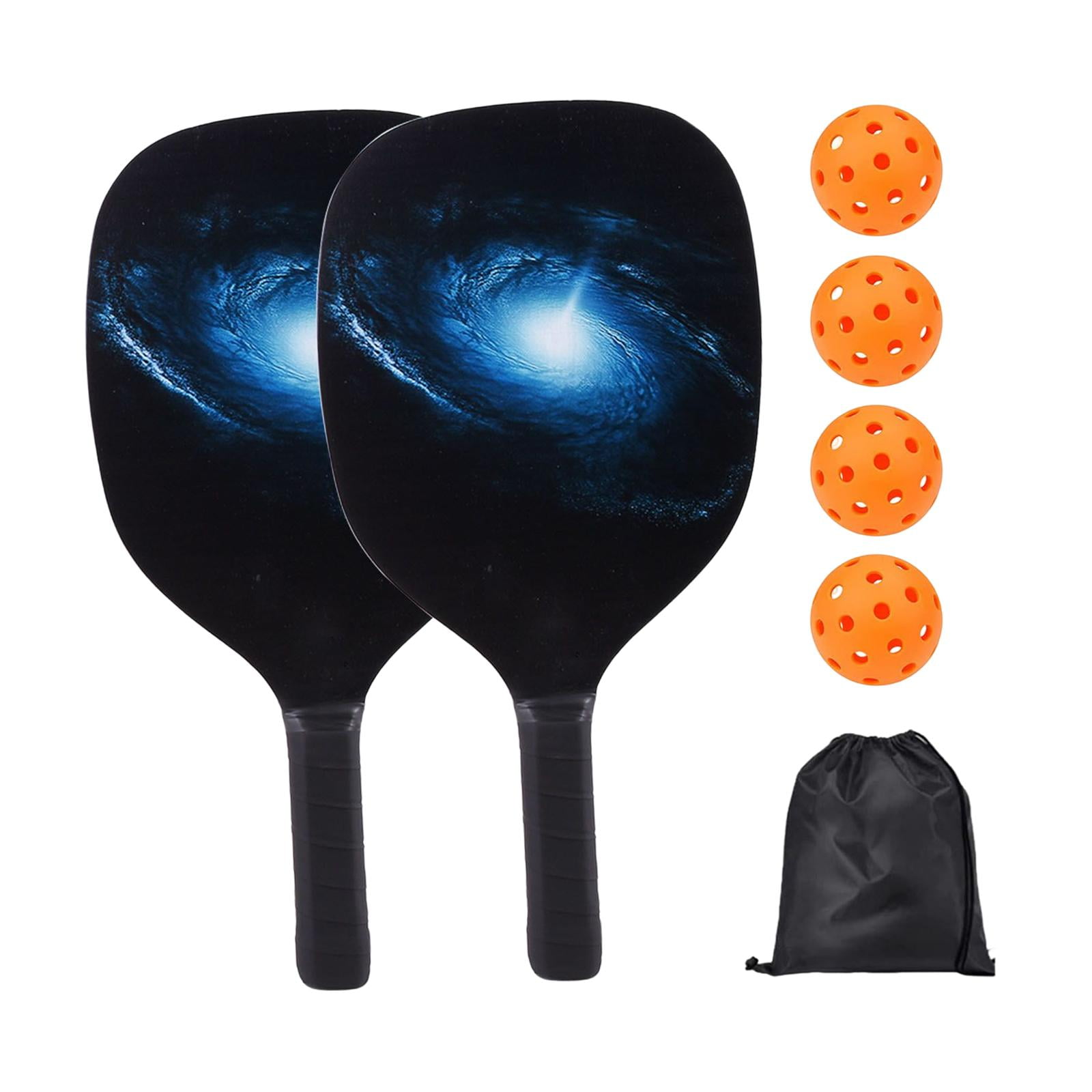 Juego de Raquetas de Pickleball, 2 Raquetas Ligeras de Madera | Lider
