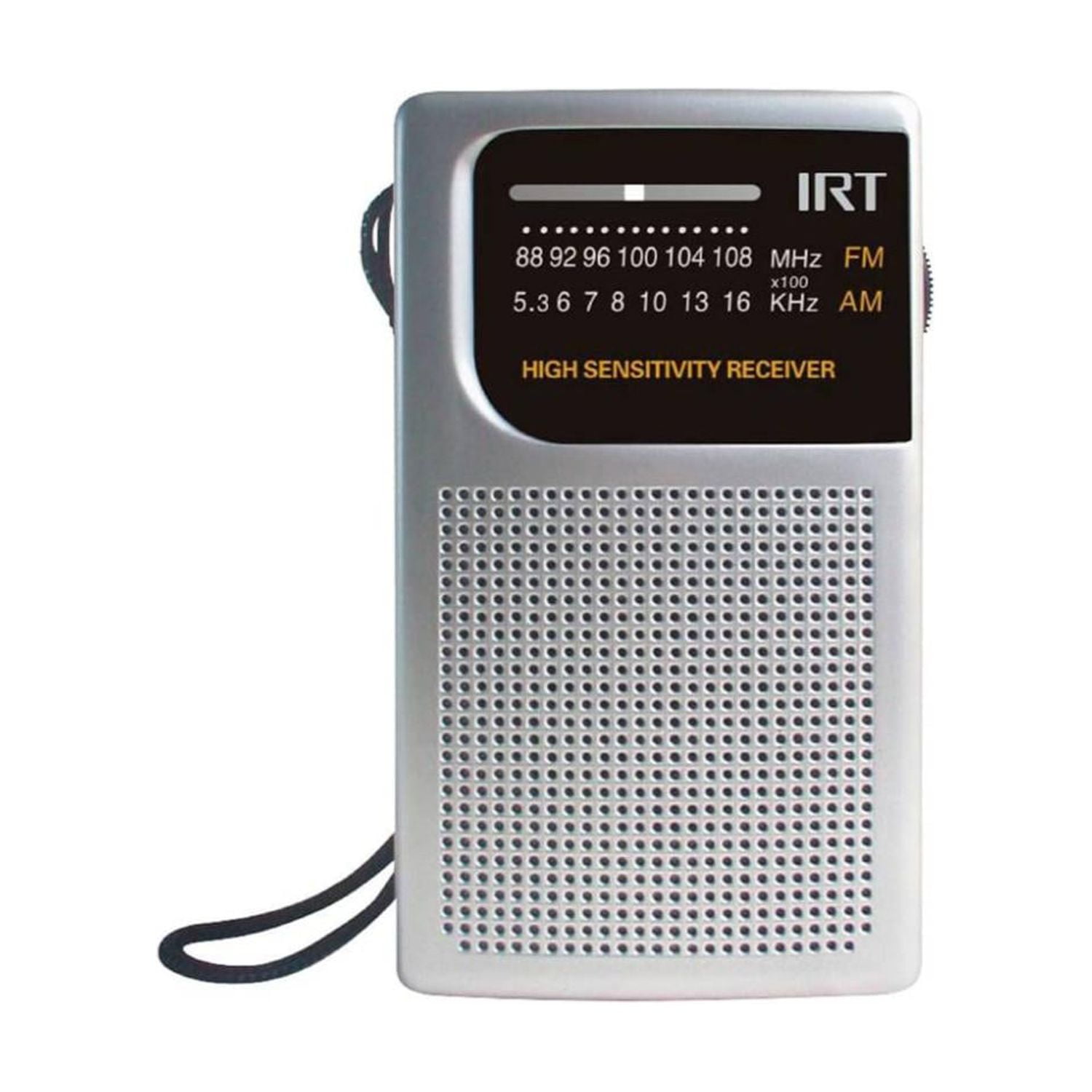 Radio portatil AM FM A Pilas Gris RPOCKET01P | Lider