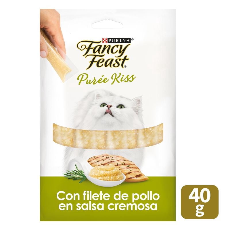 Puré Cremoso Purée Kiss Sabor Pollo Sachet, 40 g | Lider