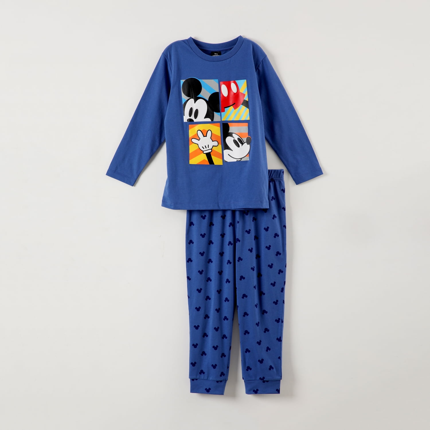Pijama Niño Mickey Cuadros Azul Disney | Lider