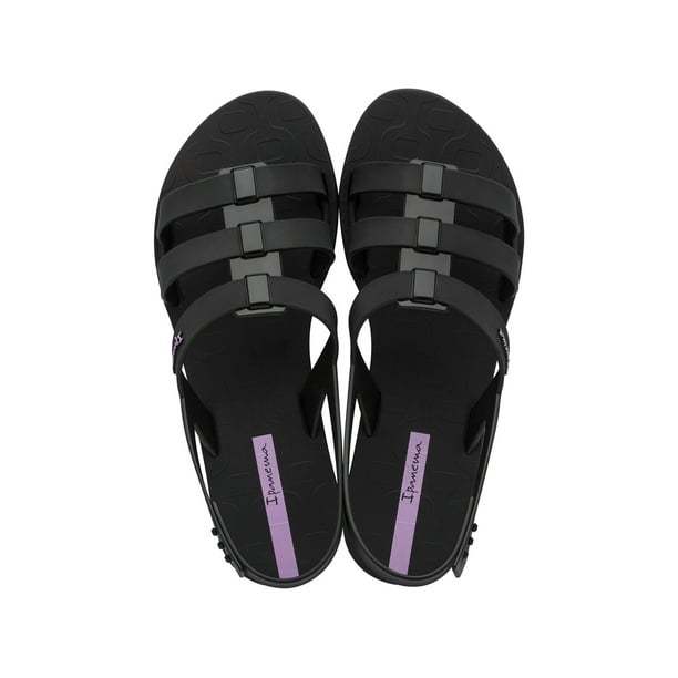 Sandalia Mujer Negro GO Style Ipanema | Lider