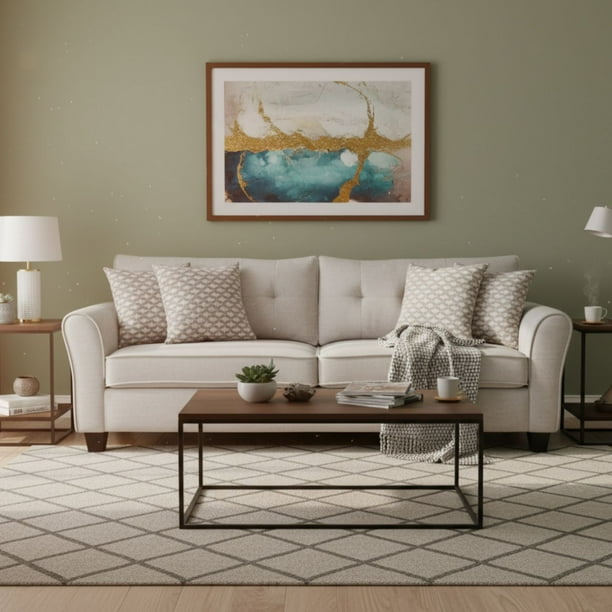 Sofá Moderno Elegante Charlotte 3 Cuerpos 2500S | Lider