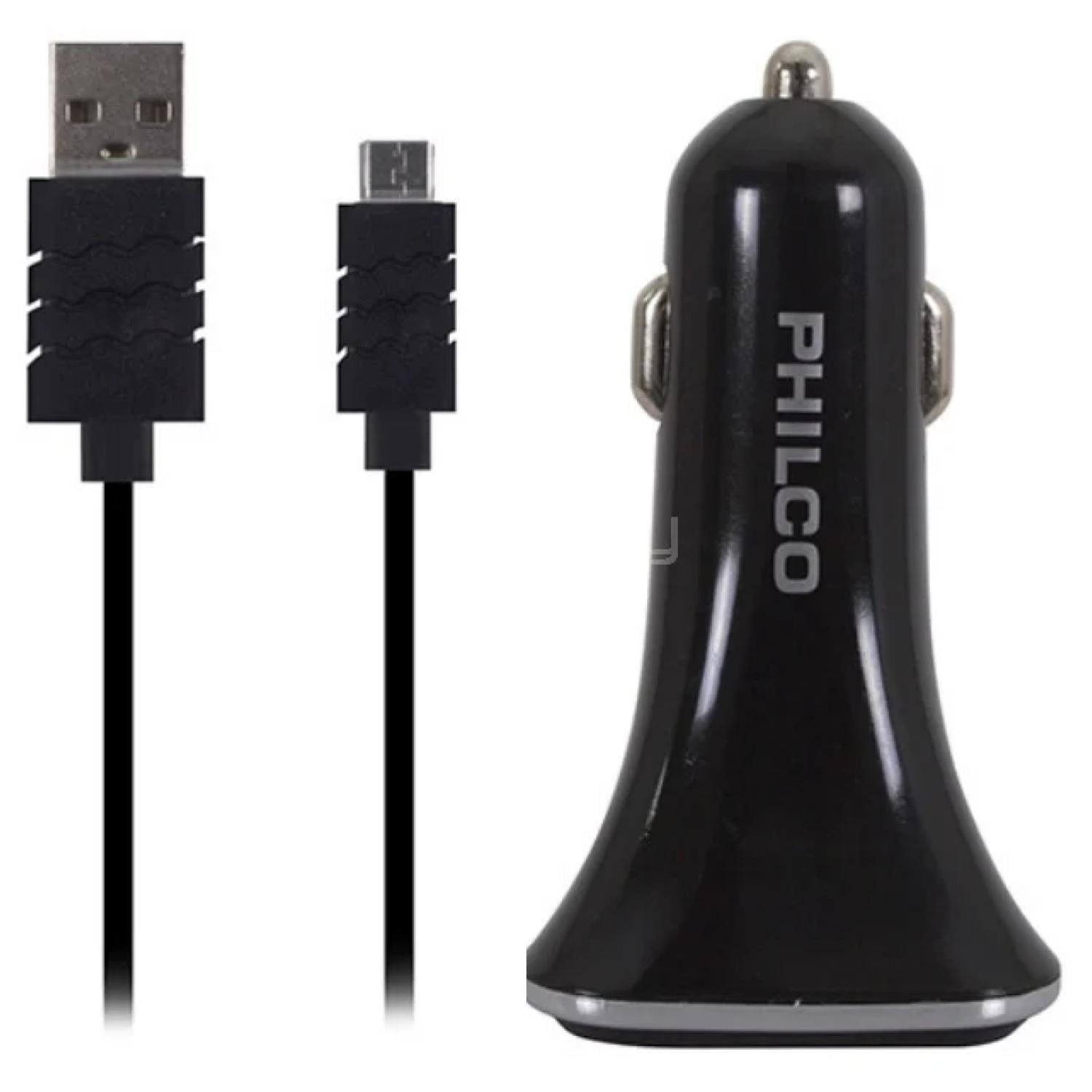 Kit Cargador Carga Rapida Para Auto USB V00041 | Lider