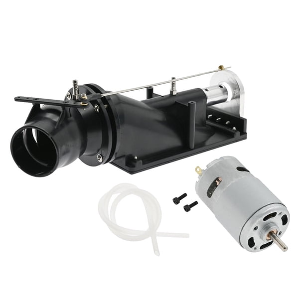 40mm RC Jet Boat Motor Spray Thruster Para RC Boat Jet Repuestos Negro ...