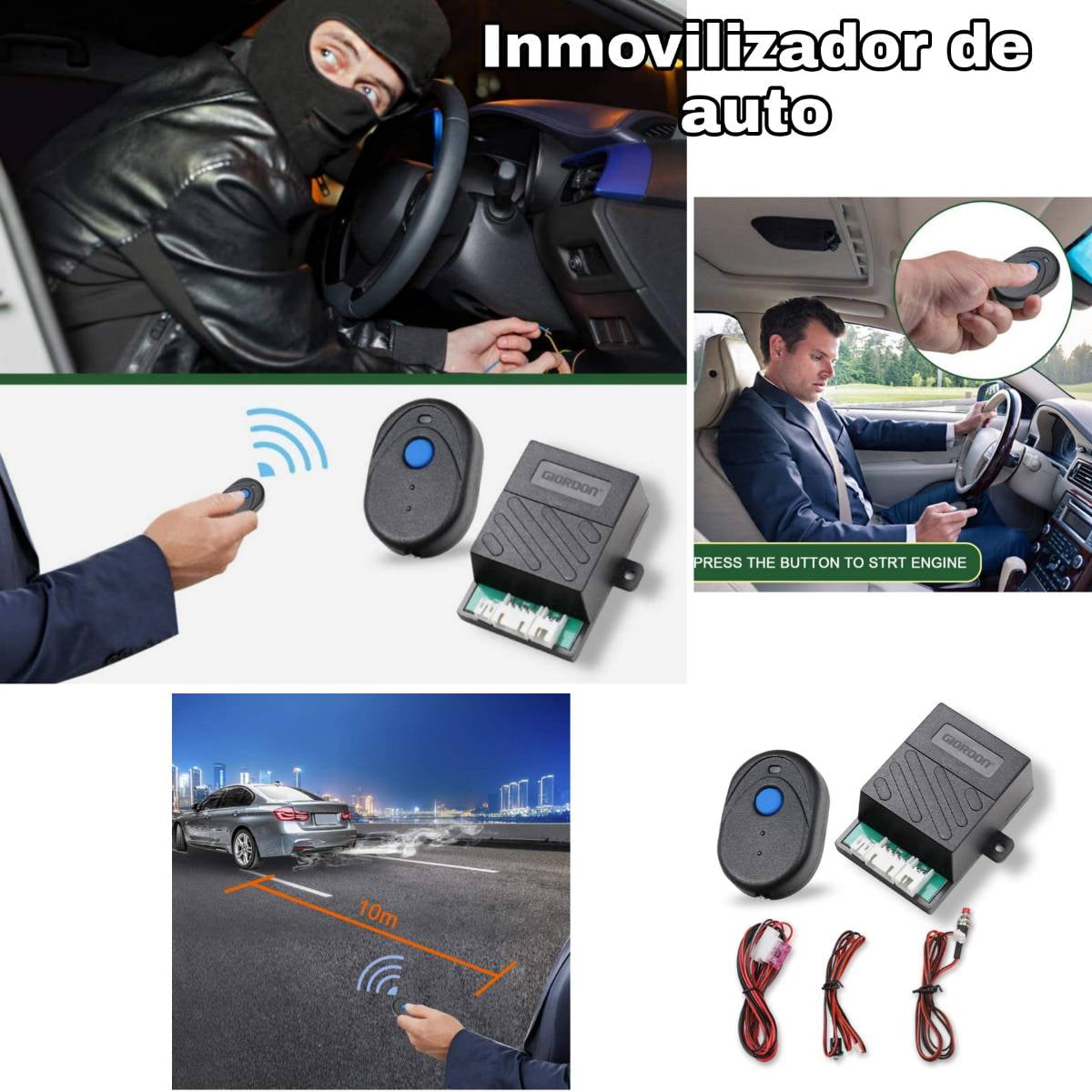Inmovilizador Corta Corriente De Auto | Lider