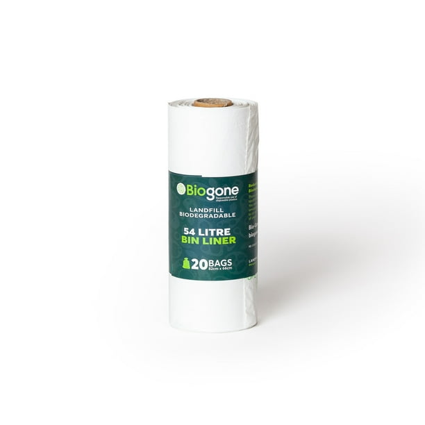 Bolsa de Basura Biodegradable 54L 20un - Biogone | Lider