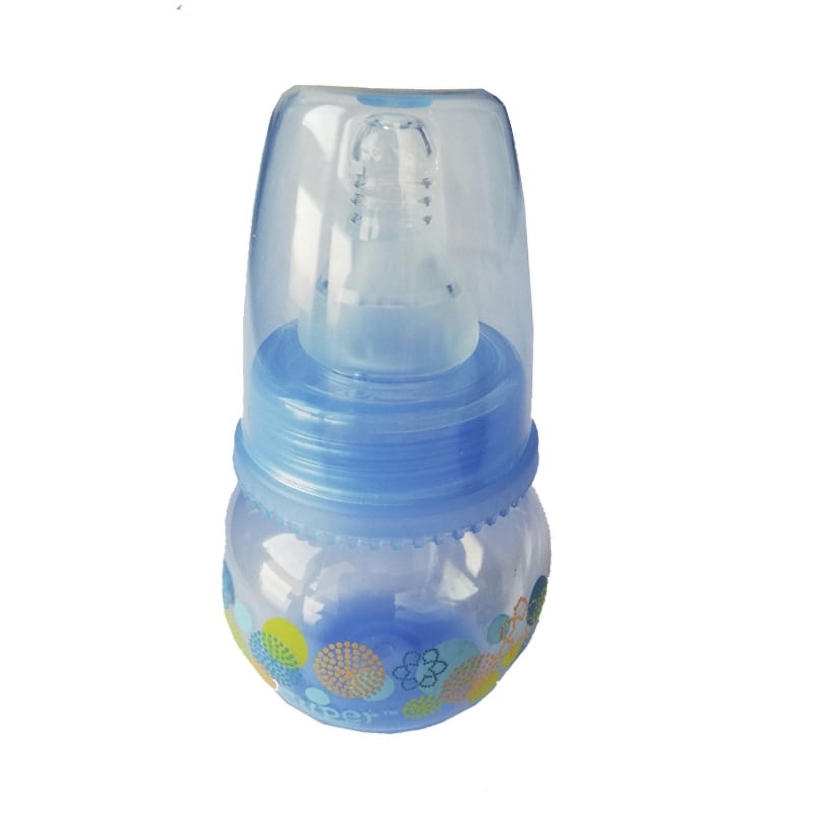 Mamadera Biberon Tetero Rn Super Baby 60ml Bebe Recien Nacido Celeste ...