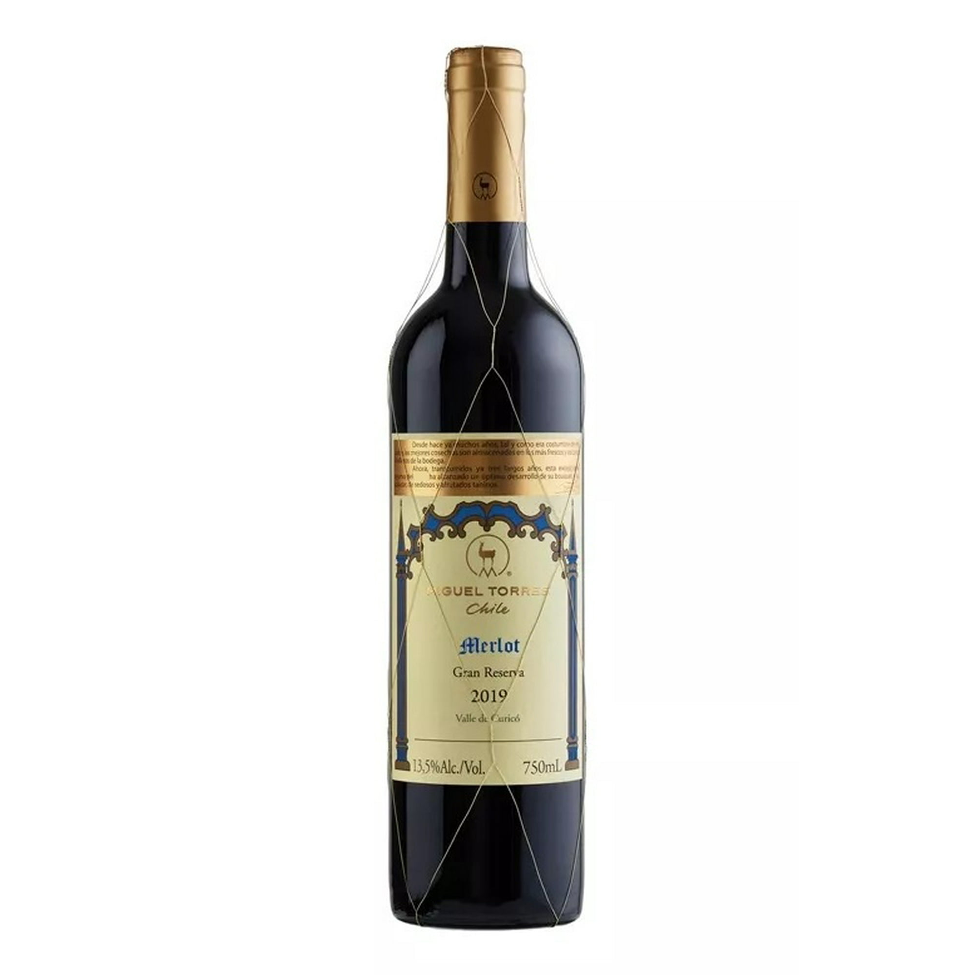Vino Miguel Torres Gran Reserva Merlot Malla | Lider