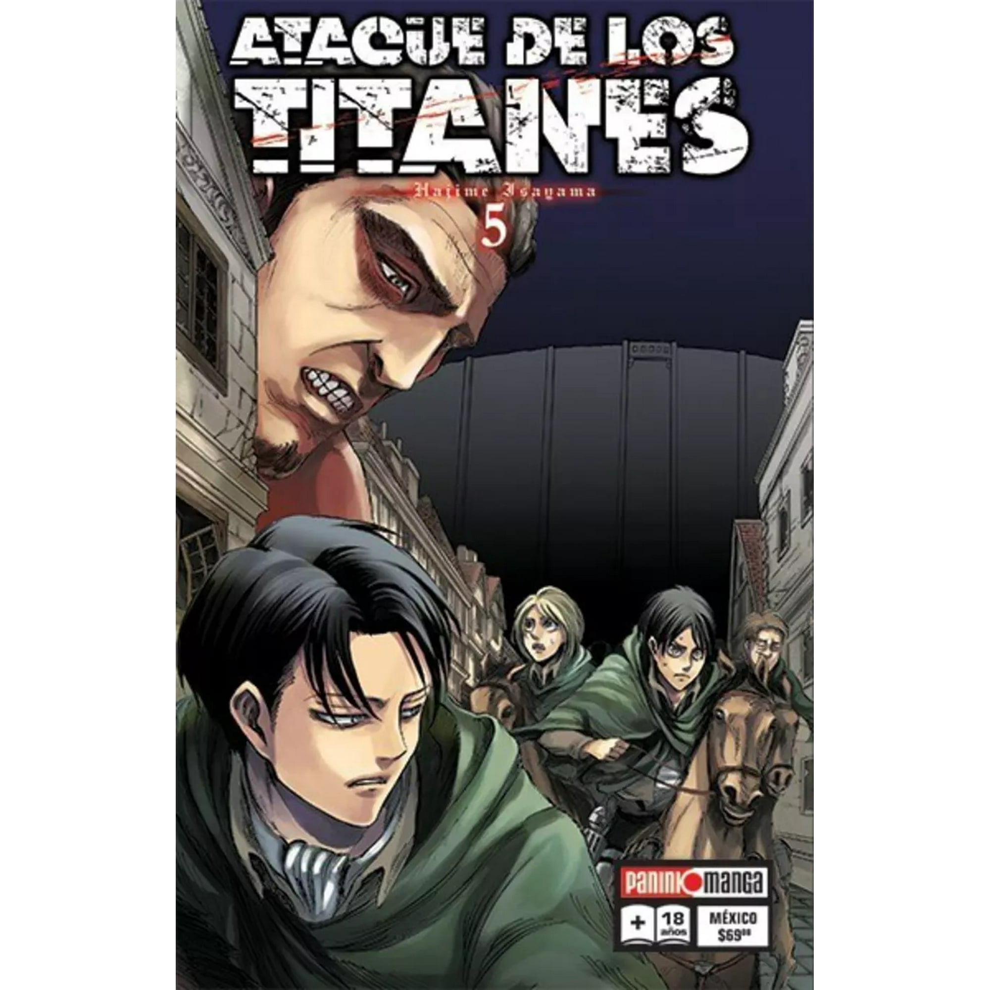 Manga Ataque De Los Titanes #5 | Lider
