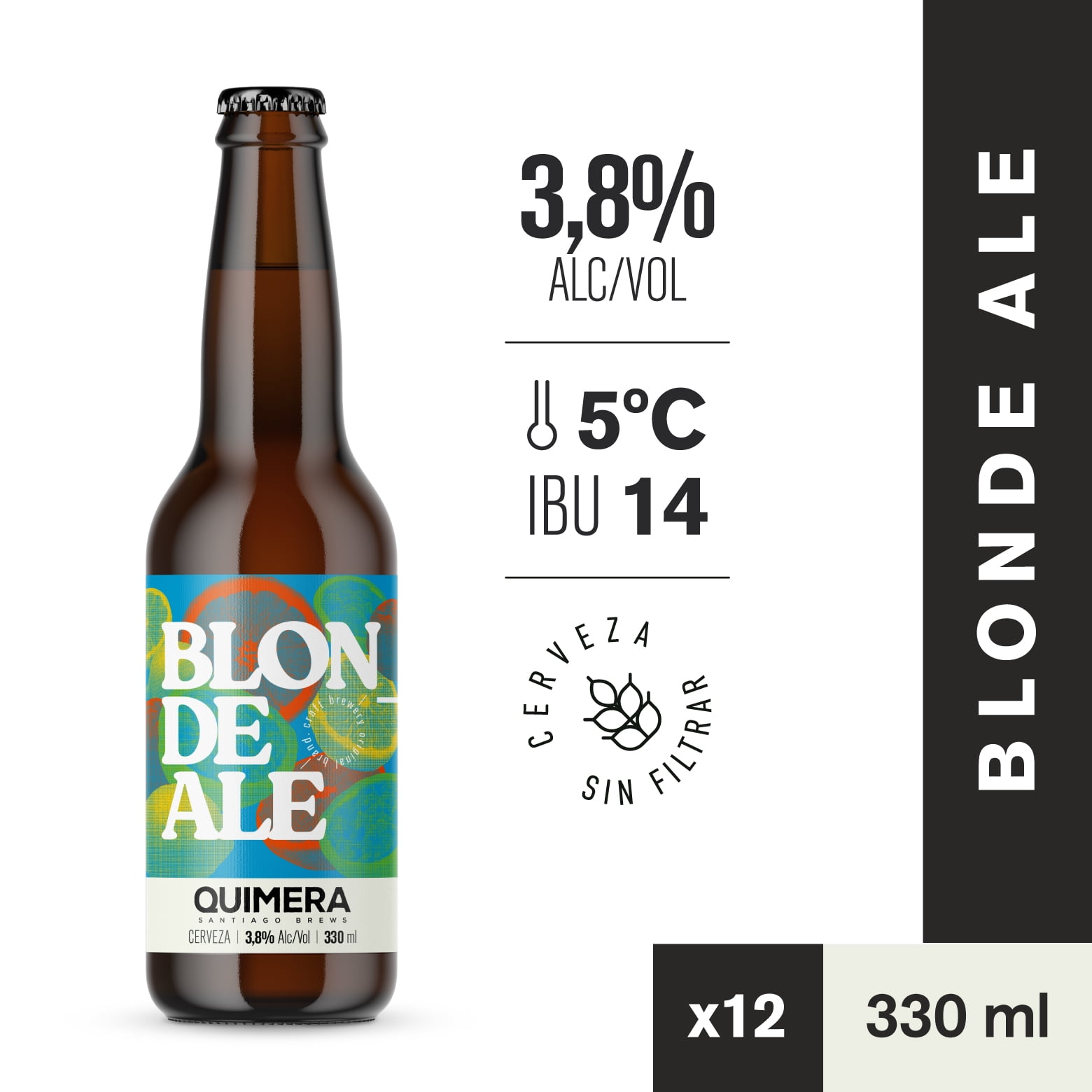 CERVEZA 3.8G QUIMERA BLONDE ALE | Lider