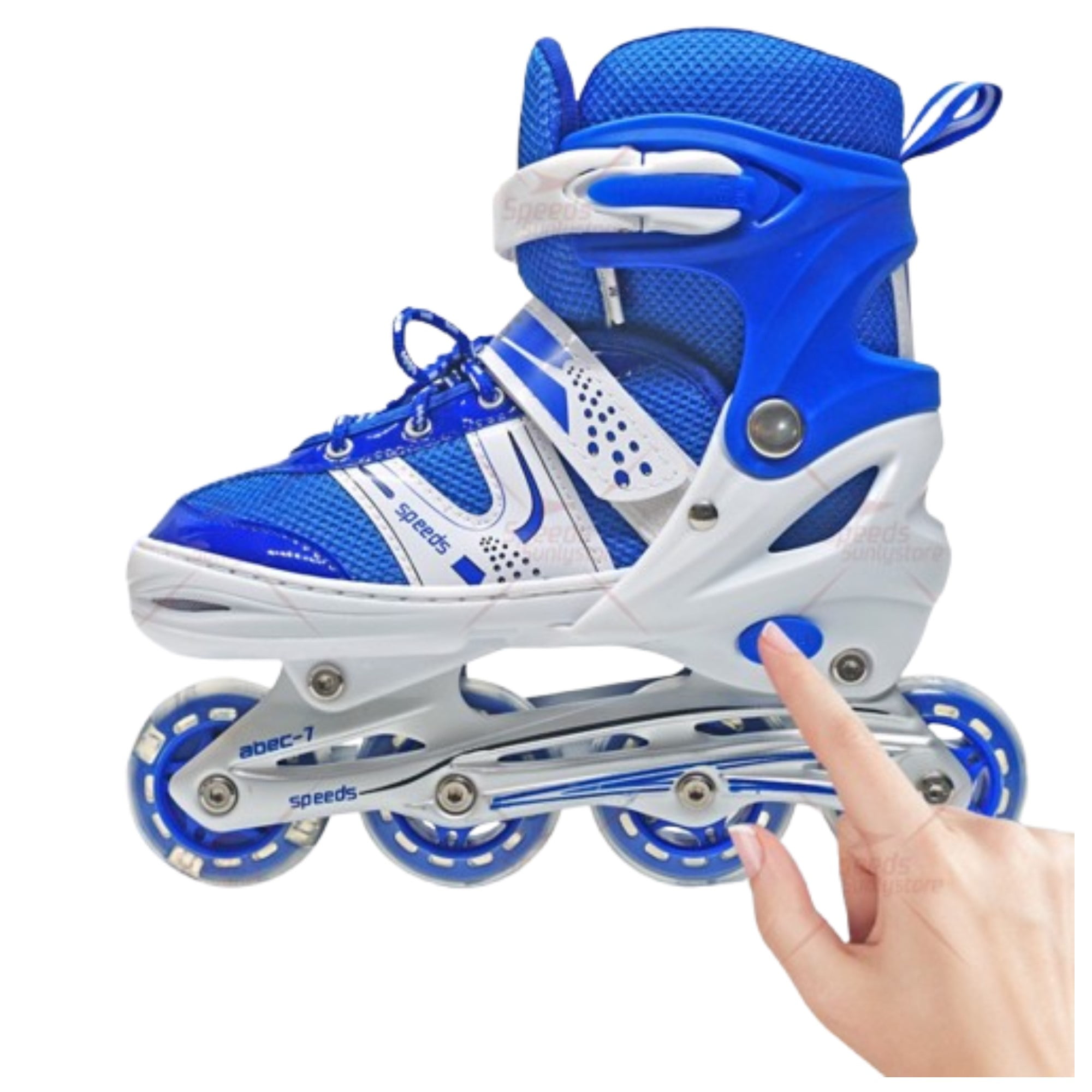 Patines Lineales Para Niñas Y Jóvenes Talla M (34-37) Con Set De ...