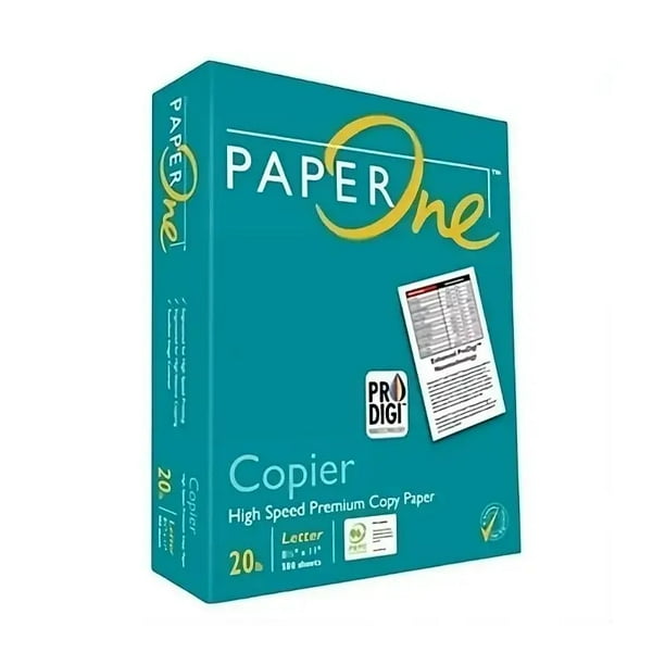 Papel Fotocopia Carta One 70Gr 500Hojas | Lider