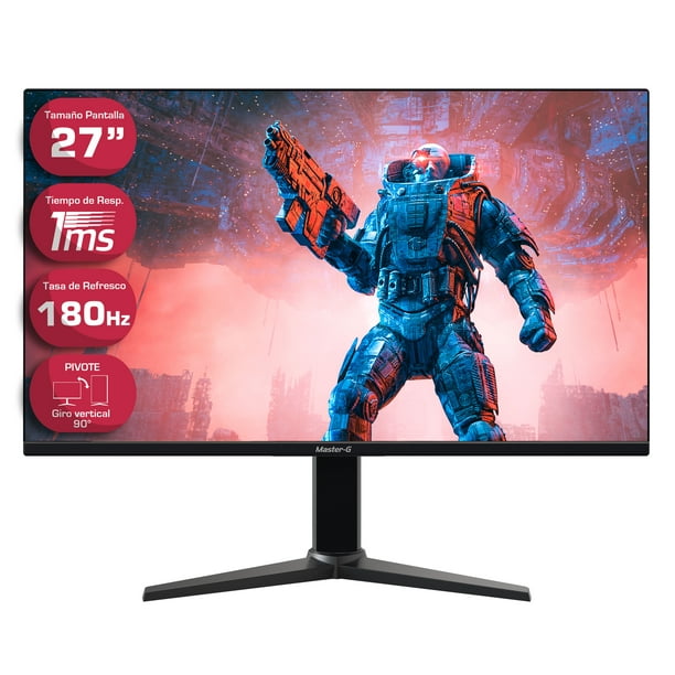 Monitor Gamer 27" Full HD Posición Vertical 180Hz 1Ms | Lider