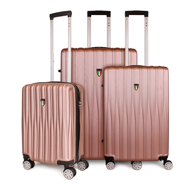 Set 3 Maletas S+M+L Milán Rosa gold | Lider