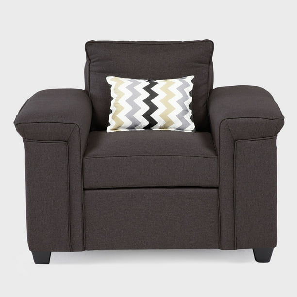 Butaca 1 cuerpo Sicilia Tela Chocolate | Lider