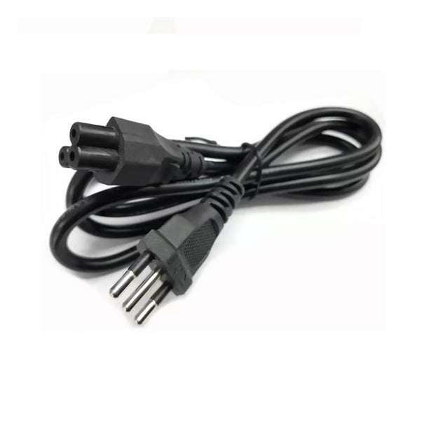 Cable De Poder Tipo Trebol 1.8 Mts Negro | Lider