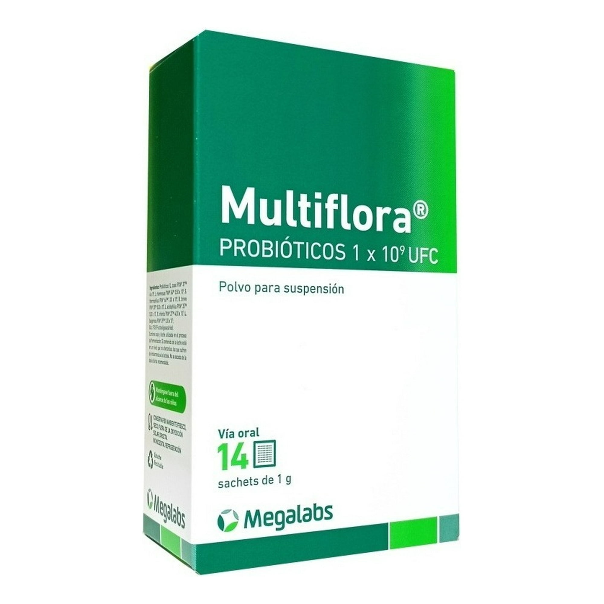 Multiflora Probióticos Multicepa En Sachet X 14 Unidades | Lider