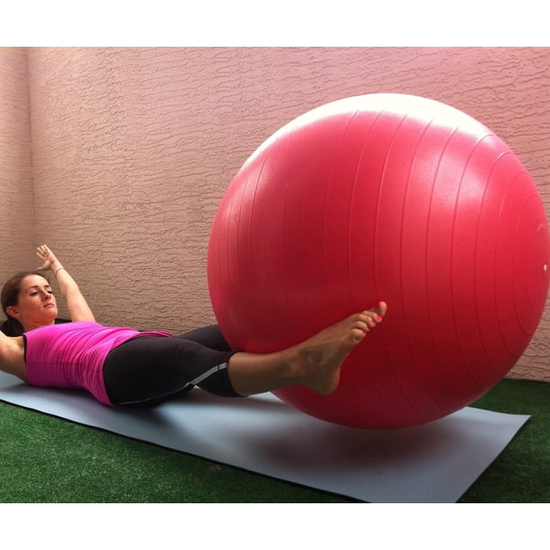 Balon Pilates, Fitball, Overball 55cm - ROJO | Lider
